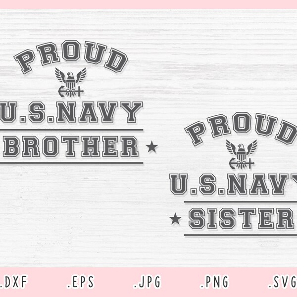Navy Svg - Etsy