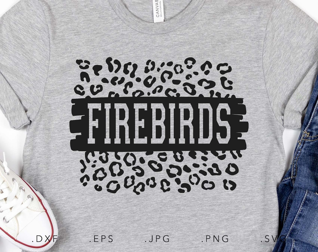 Firebirds SVG, PNG ,dxf, Jpg, Eps, Firebirds Leopard Print Sublimation ...