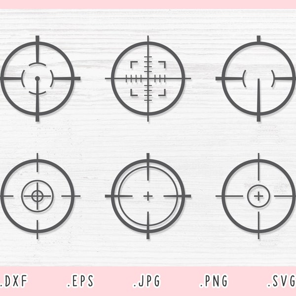 Shooting Target Dxf - Etsy