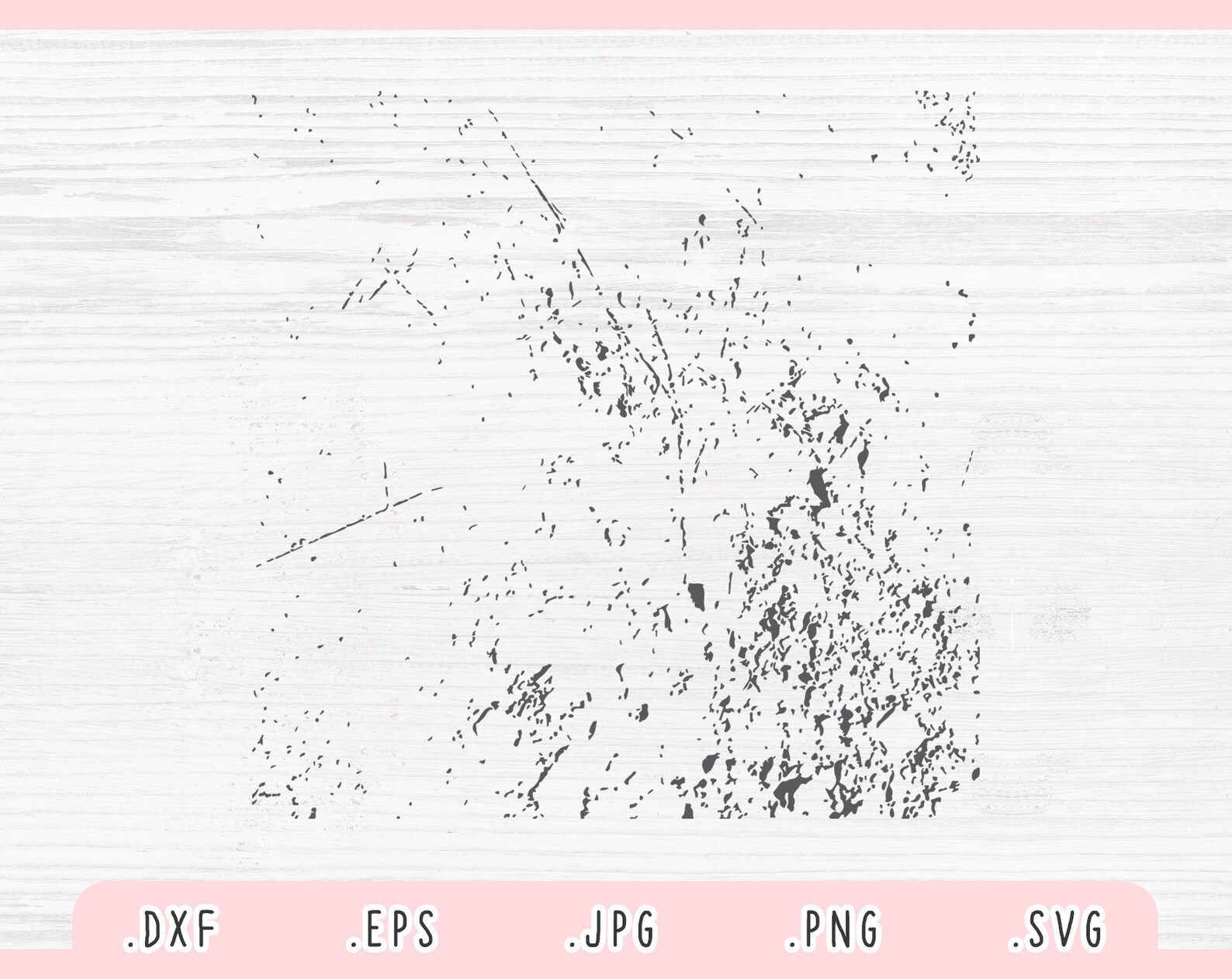 Distressed SVG Bundle, Distressed SVG Pack, Distressed Texture SVG ...