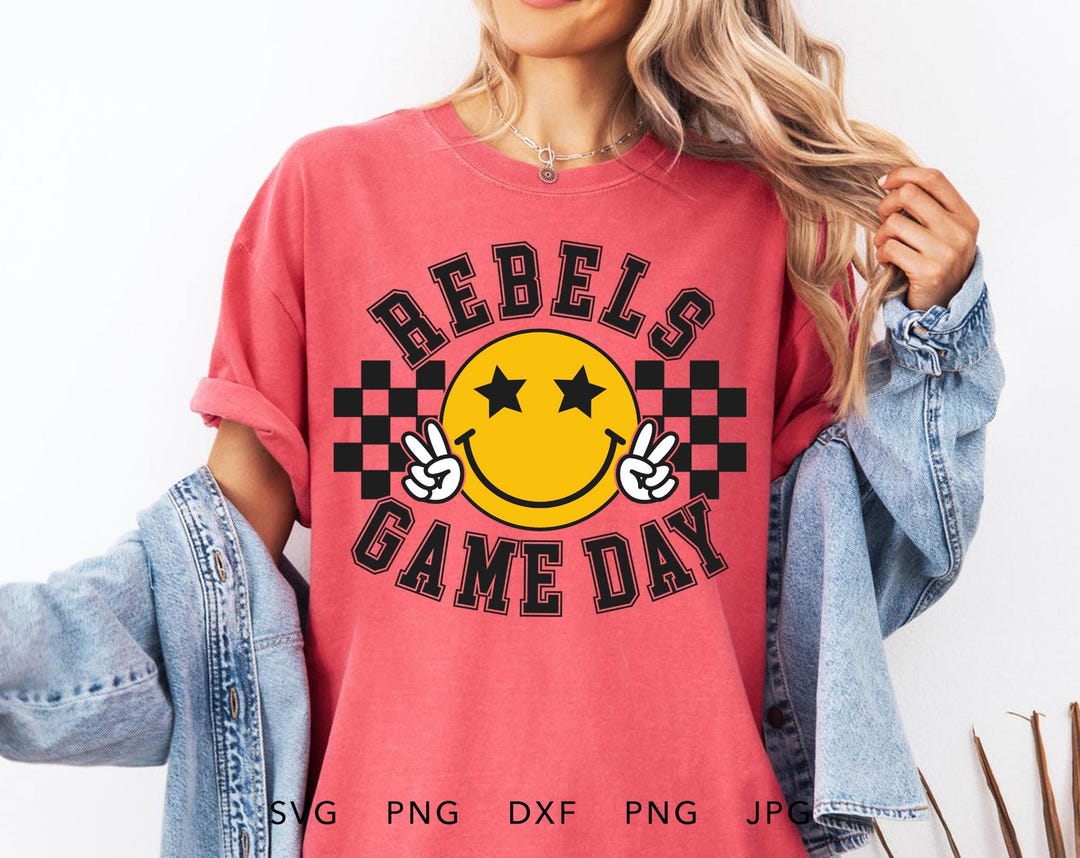 Rebels SVG, PNG, Dxf, Jpg, Eps, Rebels Game Day Cricut, Rebels School ...