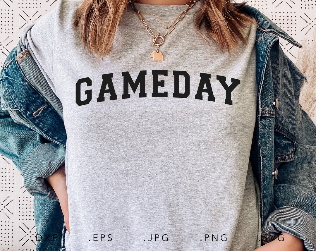 Game Day SVG, Dxf, Jpg, Png, Eps, Game Day Cut File Cricut and ...