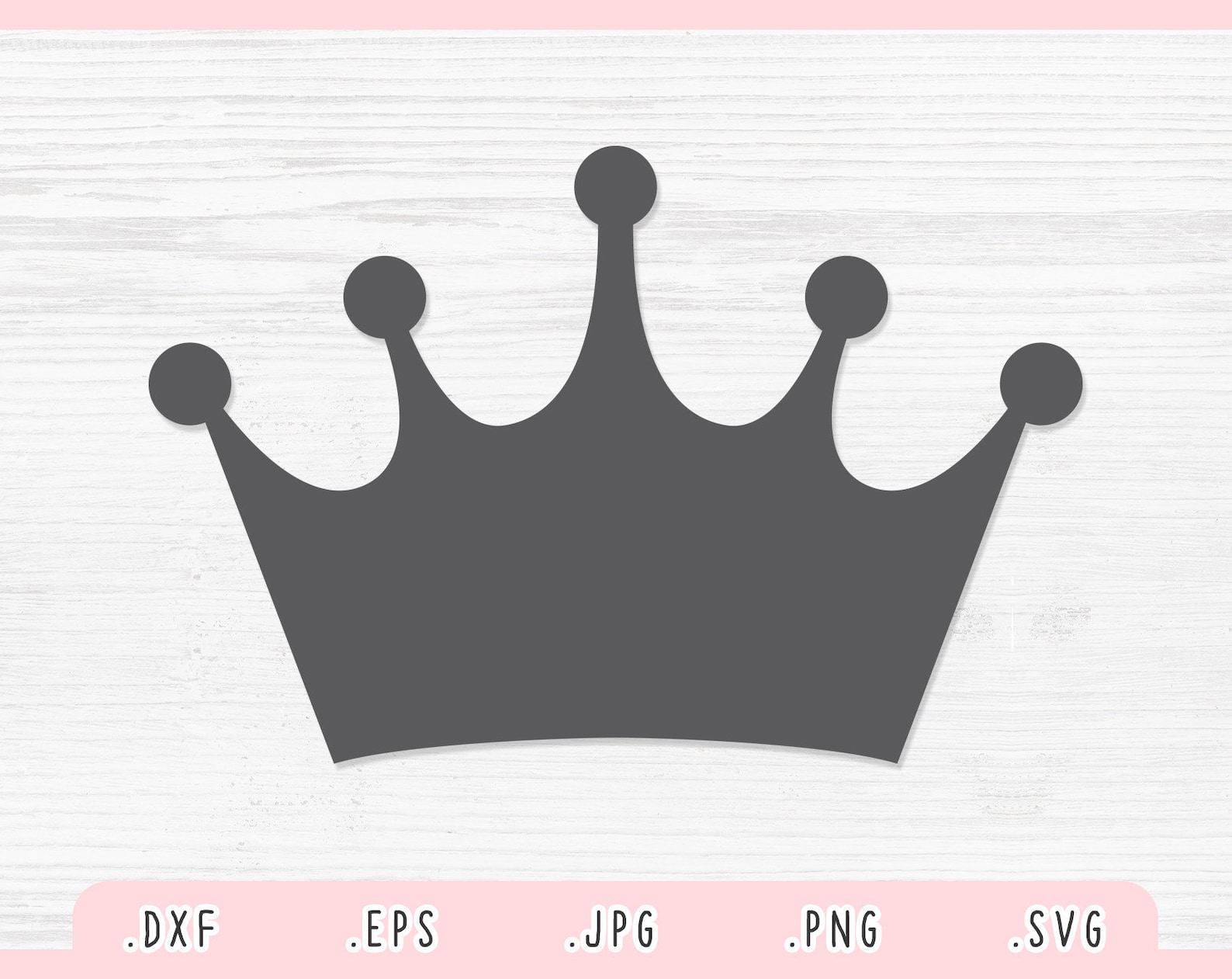Crown SVG, Dxf, Jpg, Png, Eps, Crown Vector, Crown Clipart, Crown Cut ...