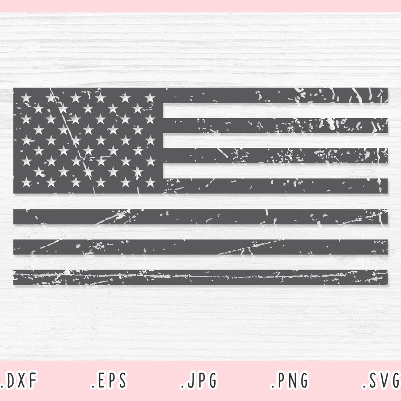 American Flag Svg - Etsy