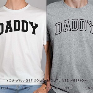 Daddy SVG, Dxf, Jpg, Png, Eps, Daddy Cut File Cricut Silhouette,father ...