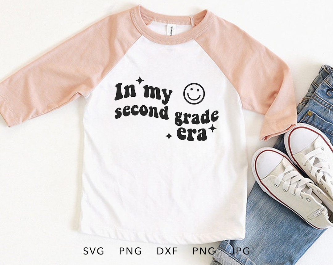 In My Second Grade Era SVG, PNG, Eps, Dxf, Swiftie First Day of School ...