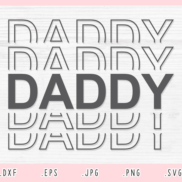 Daddy Svg - Etsy