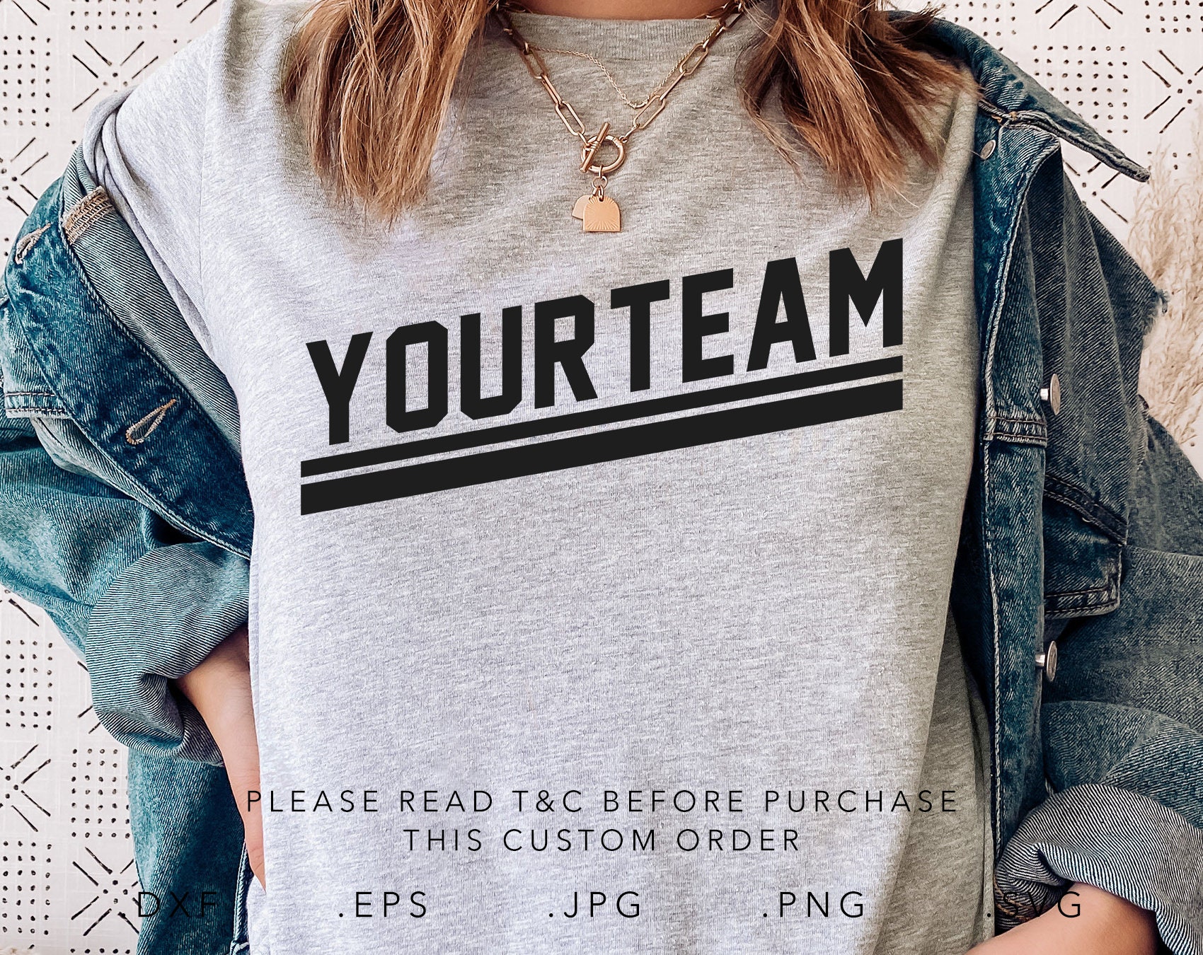 Your Team SVG Dxf Jpg Png Eps Team Name Svg Custom Team - Etsy