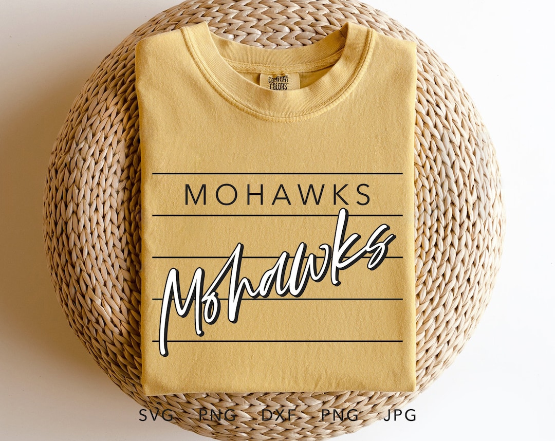 Mohawks SVG, PNG, Dxf, Jpg, Eps, Trendy Mohawks Sport Shirt Sublimation ...