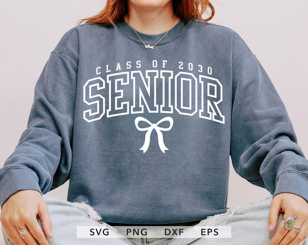 Class of 2030 Senior Coquette SVG, PNG, Dxf, Eps, Senior 2030 Coquette ...