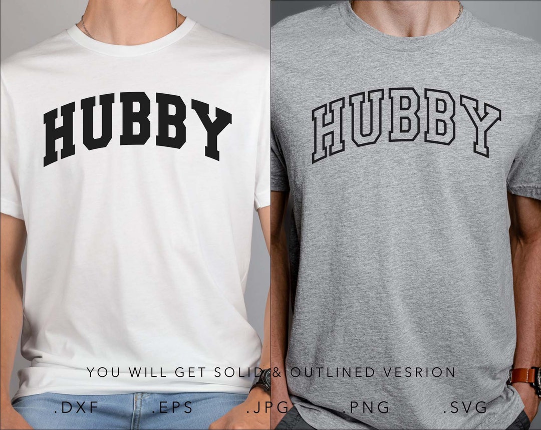 Hubby SVG Dxf Jpg Png Eps Husband Cut File Cricut - Etsy