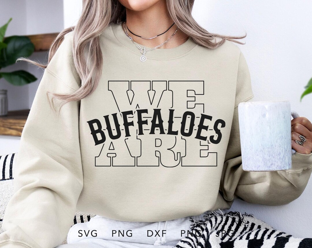 We Are Buffaloes SVG, PNG, Dxf, Jpg, Eps, Vintage Buffaloes Game Day ...