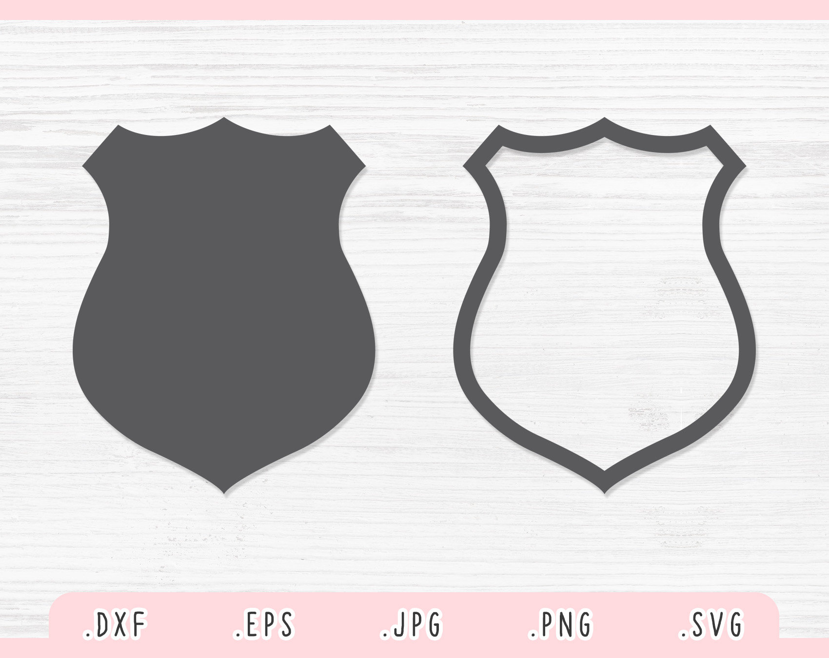 Police Badge Silhouette