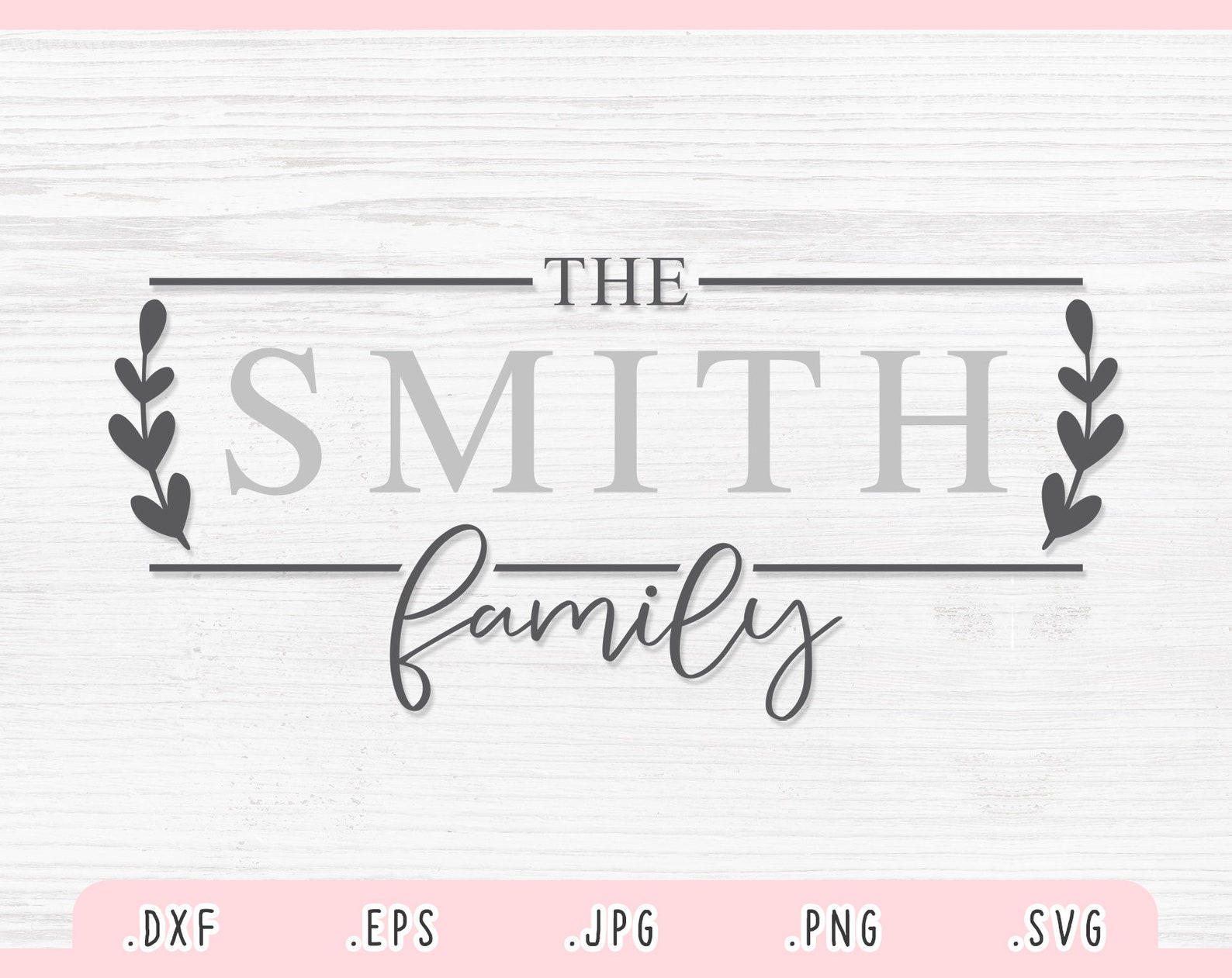 Family Monogram SVG Monogram SVG DXF Jpg Png Eps Family - Etsy