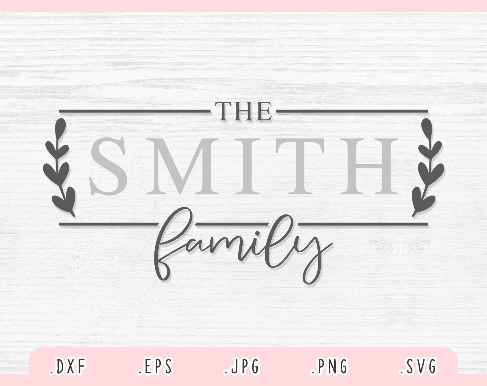 Family Monogram SVG Monogram SVG DXF Jpg Png Eps Family - Etsy