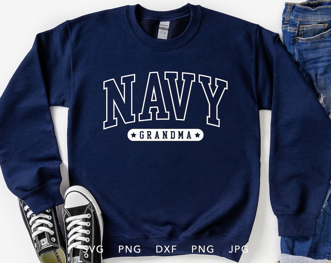 Navy Grandma SVG, PNG, DXF, Jpg, Eps, Trendy Soldier Home Coming ...
