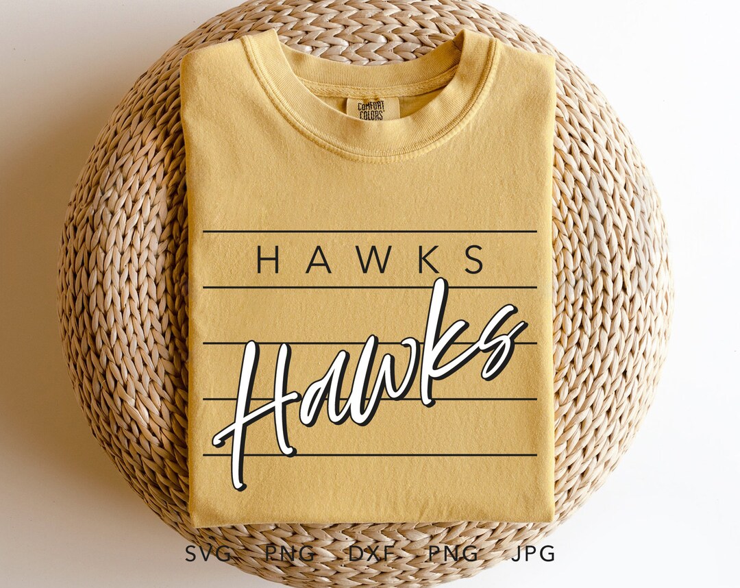 Hawks SVG, PNG, Dxf, Jpg, Eps, Trendy Hawks Sport Shirt Sublimation ...