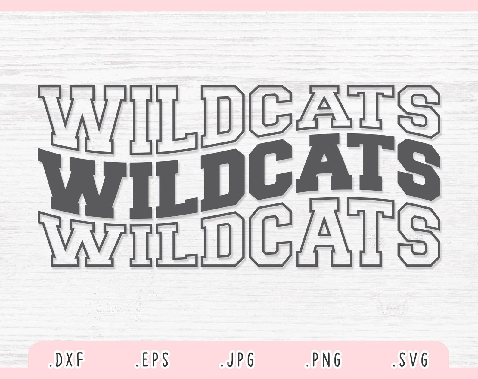 Wildcats SVG Dxf Jpg Png Eps Wildcats Mascot Svg | Etsy