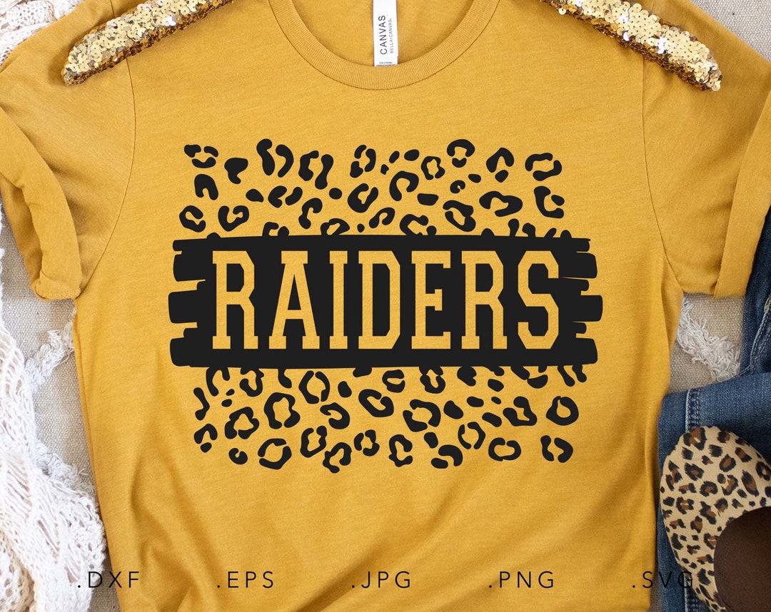 Raiders SVG, PNG ,dxf, Jpg, Eps, Raiders Leopard Print Sublimation ...