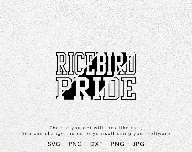 Ricebird Pride SVG, PNG, Dxf, Jpg, Eps, Ricebirds Shirt Sublimation ...