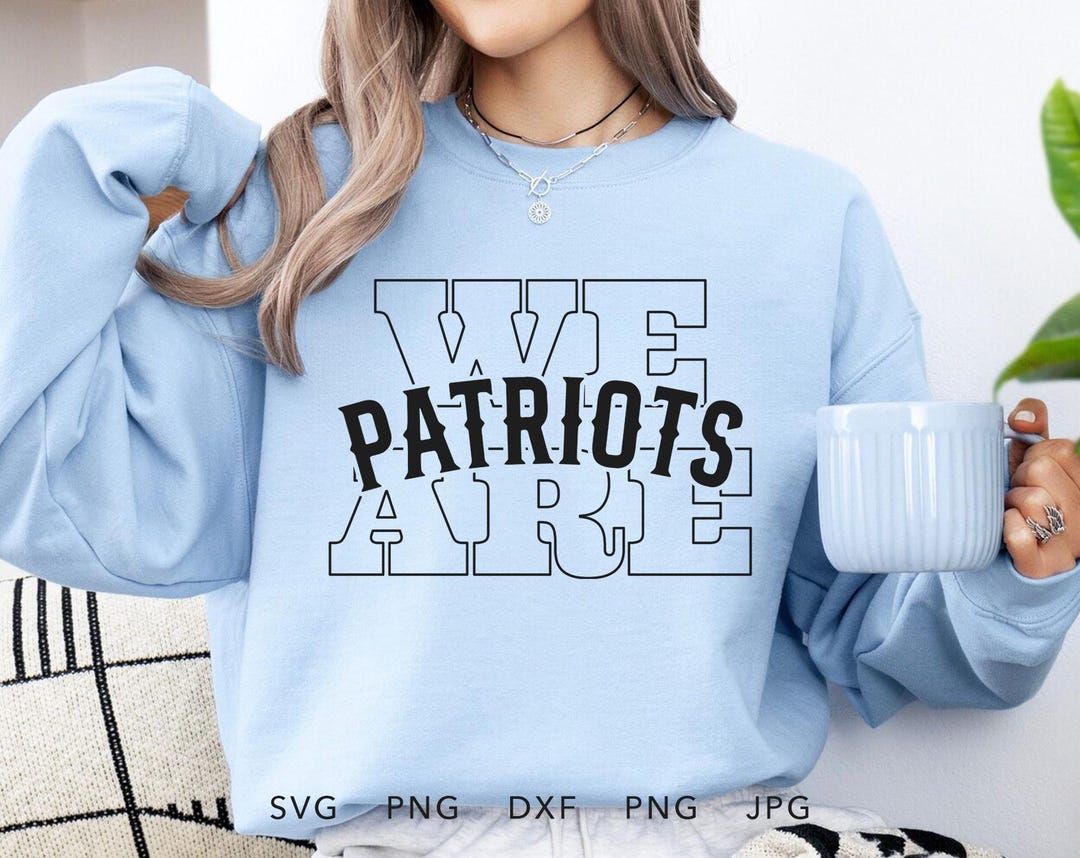 We Are Patriots SVG, PNG, Dxf, Jpg, Eps, Vintage Patriots Game Day ...