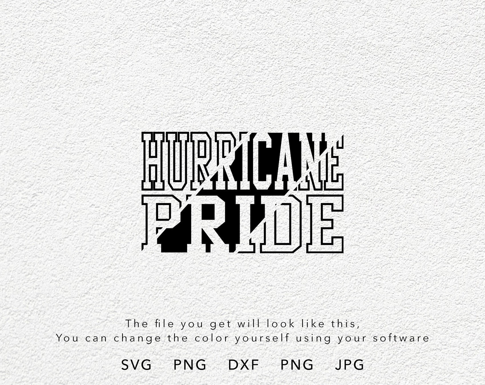 Hurricane Pride SVG, PNG, Dxf, Jpg, Eps, Hurricanes Shirt Sublimation ...