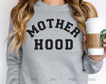 Mother Hood Life SVG File Silhouette Cut File Cricut Clipart - Etsy