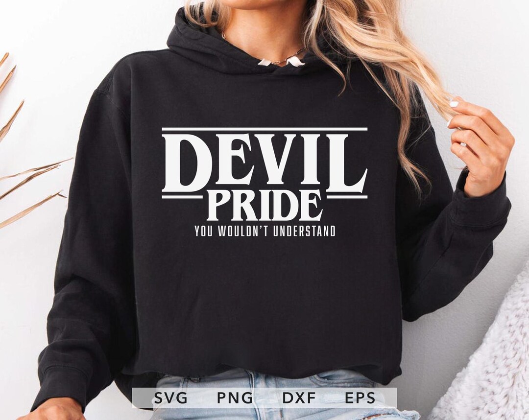 Devil Pride SVG, PNG, Dxf, Eps, Shirt Design Sublimation, Devils Team ...
