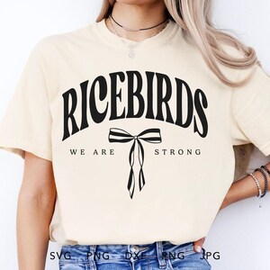 Ricebirds Coquette SVG, PNG, Dxf, Jpg, Eps, Trendy Arched Ricebirds ...