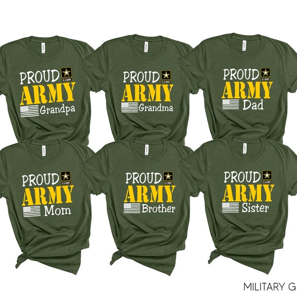 Army Graduation Family Shirts - Etsy