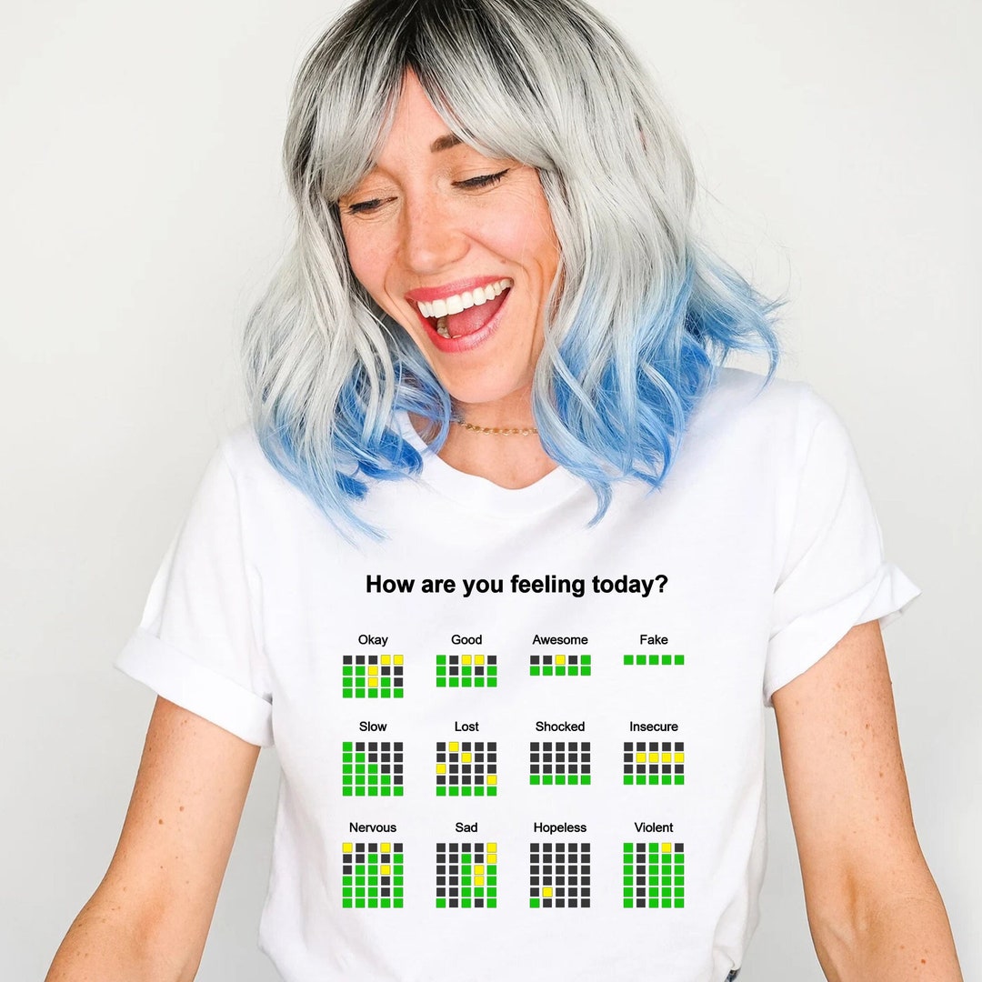 Funny Wordle Sarcastic Gift Shirt, Wordle Shirt, Wordle Tee, Wordle ...