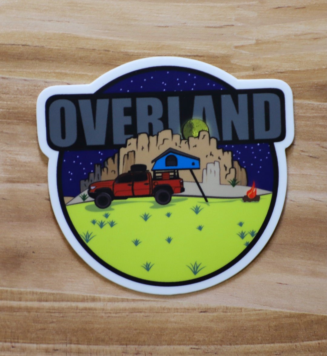 Overland Truck Sticker - Etsy