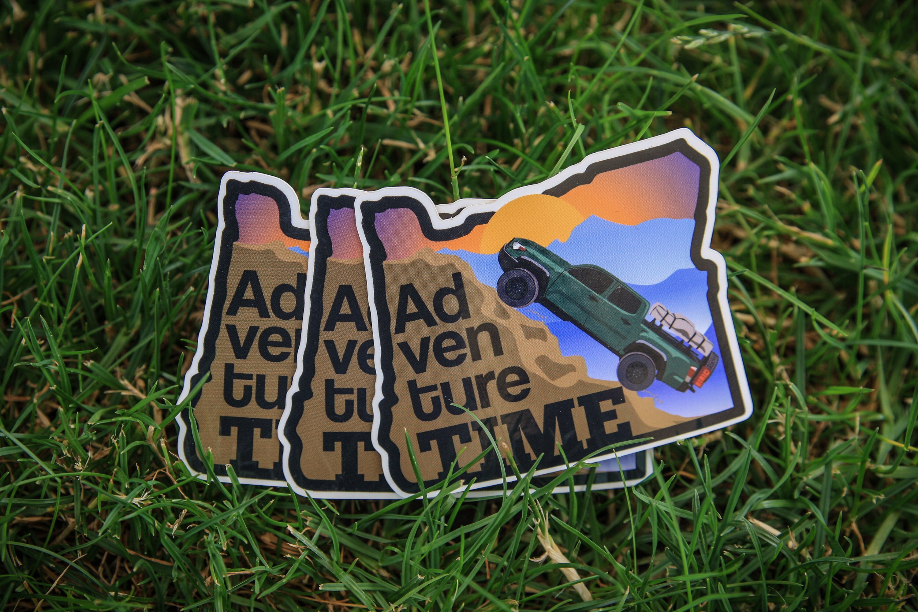 Adventure Time Sticker | Overland Sticker | Oregon Sticker | Tacoma ...