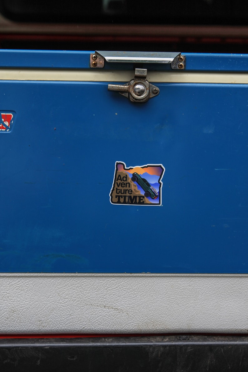 Adventure Time Sticker | Overland Sticker | Oregon Sticker | Tacoma ...