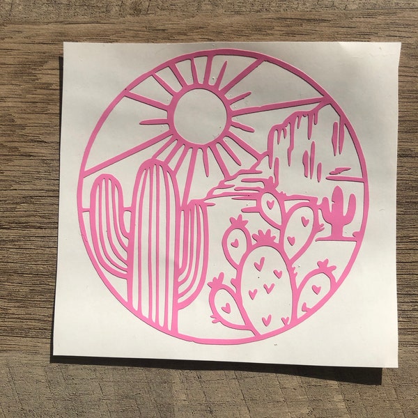 Desert Scene - Etsy