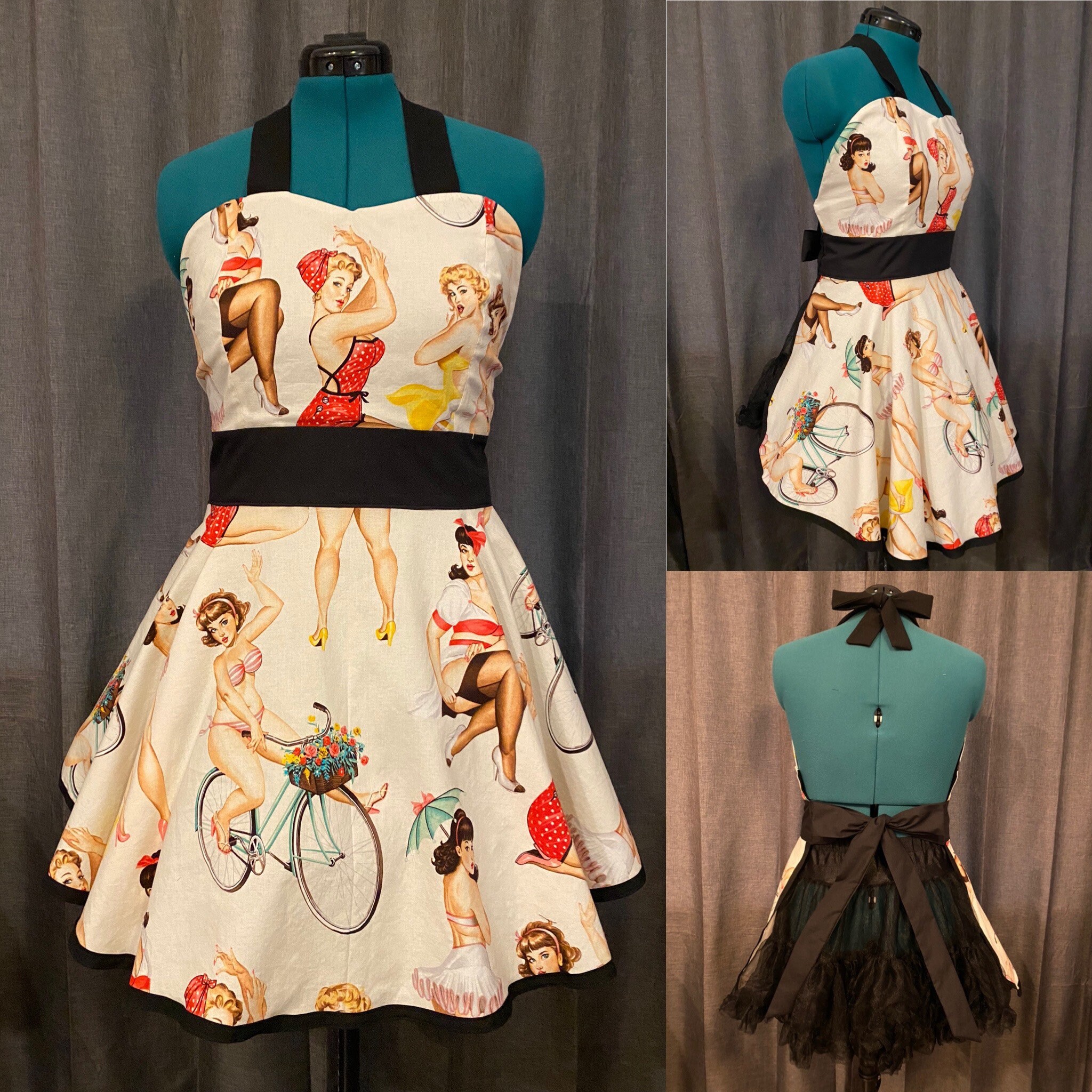 Pin up Apron - Etsy
