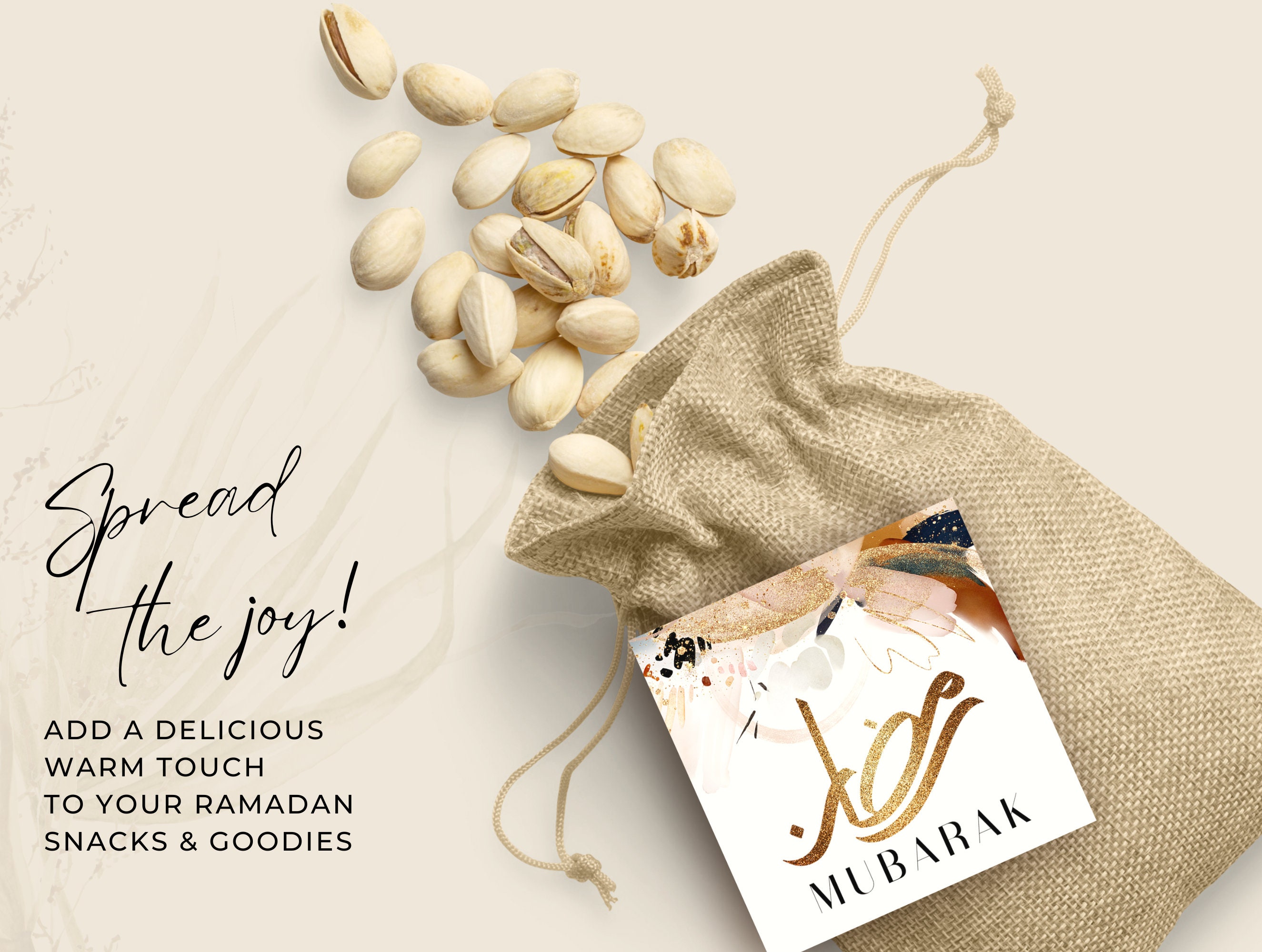 Set of 4 Ramadan Gift Tags Printable Digital Download Ramadan - Etsy