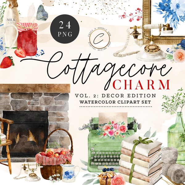 Farmhouse Clip Art - Etsy