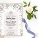 Editable Nikkah Invitation Template, Custom Muslim Wedding Invite ...