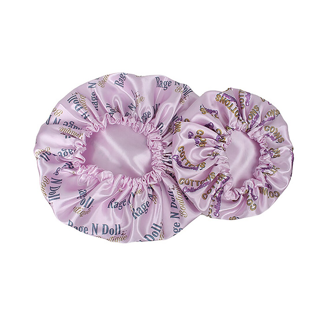 Custom Logo All Over Bonnets Edge Wrap Satin Edge Scarf | Etsy