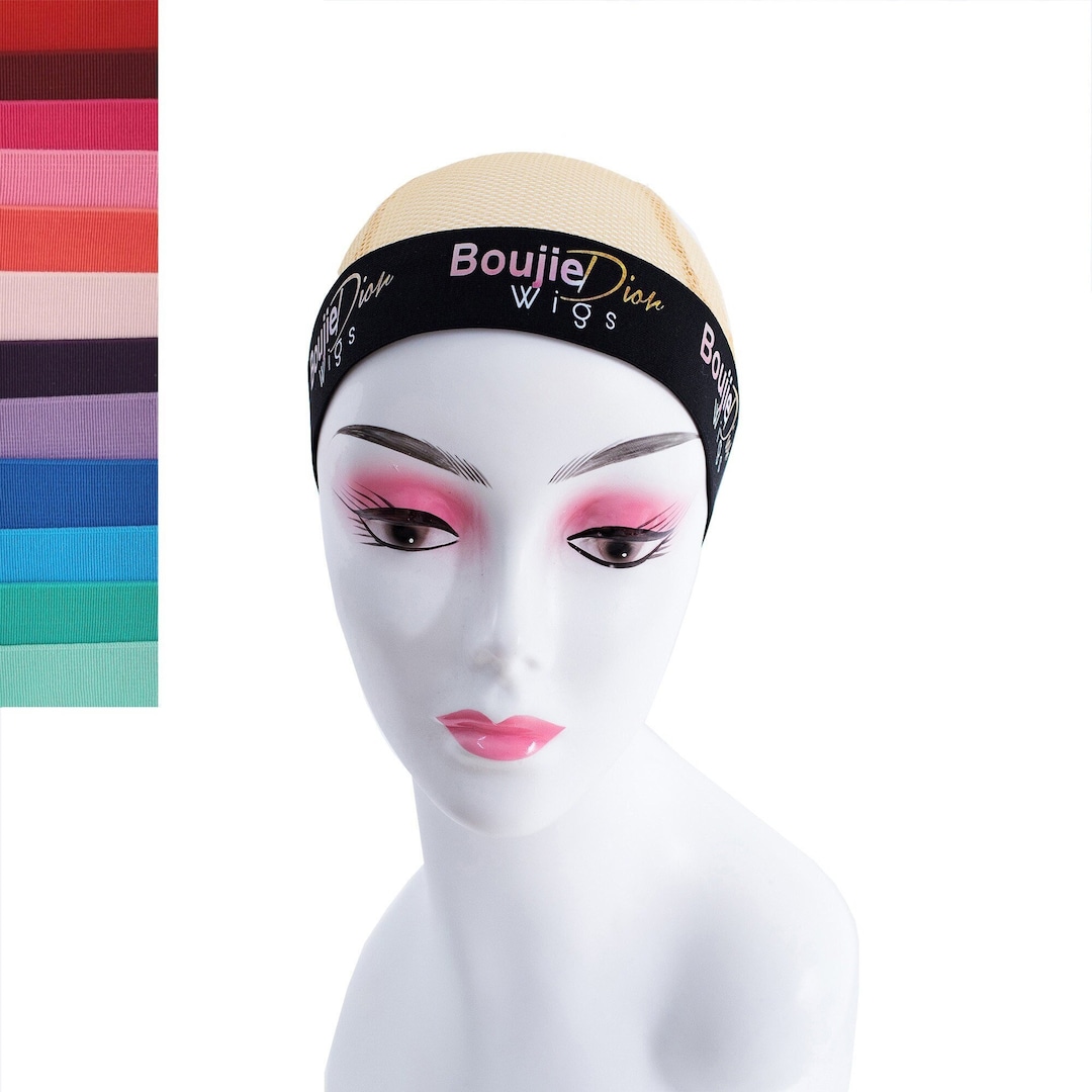 10pcs Custom Logo Elastic Melt Belt Wigs Hair Lace Melt Velcro Belt ...