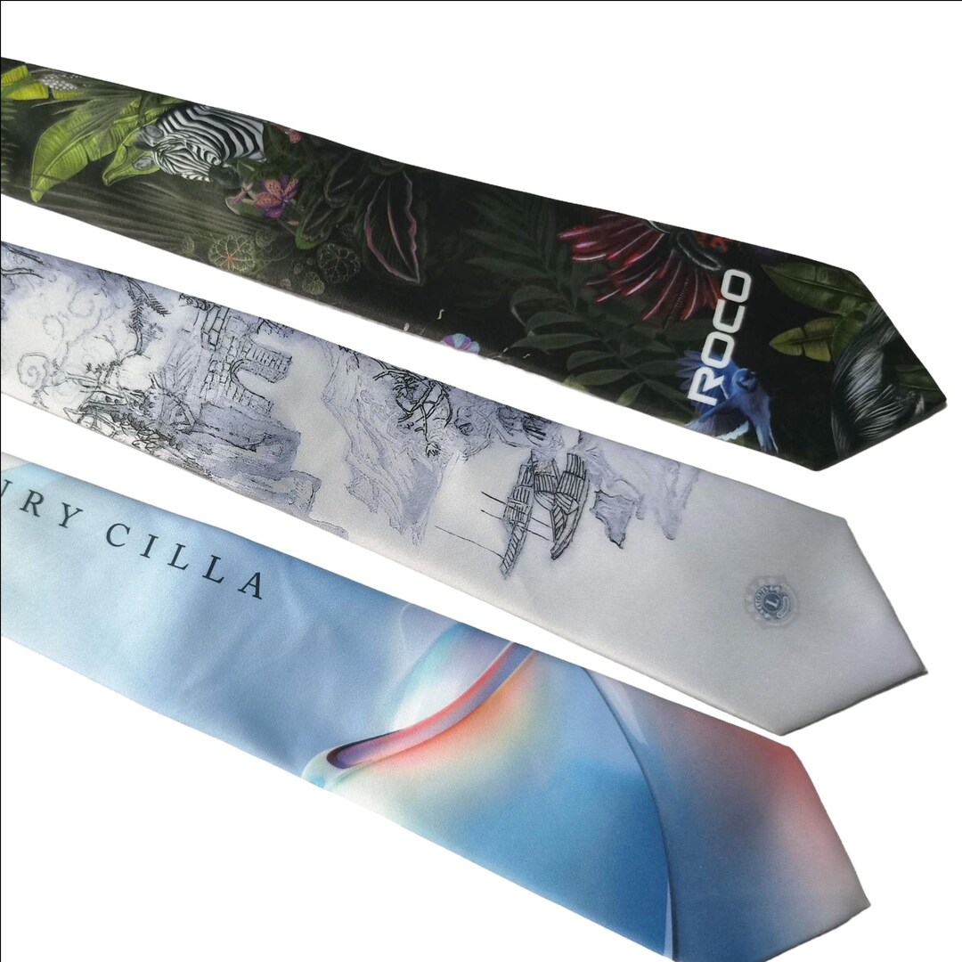 10 Custom Neckties, Logo on Ties, Business Neckties, Custom Formal ...