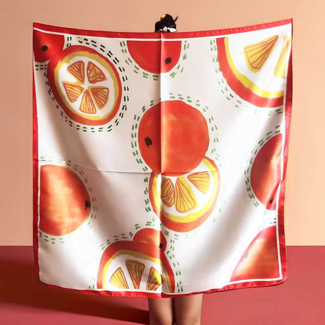 Custom Silk Scarf From Artwork, Personalized Scarves From Your ...