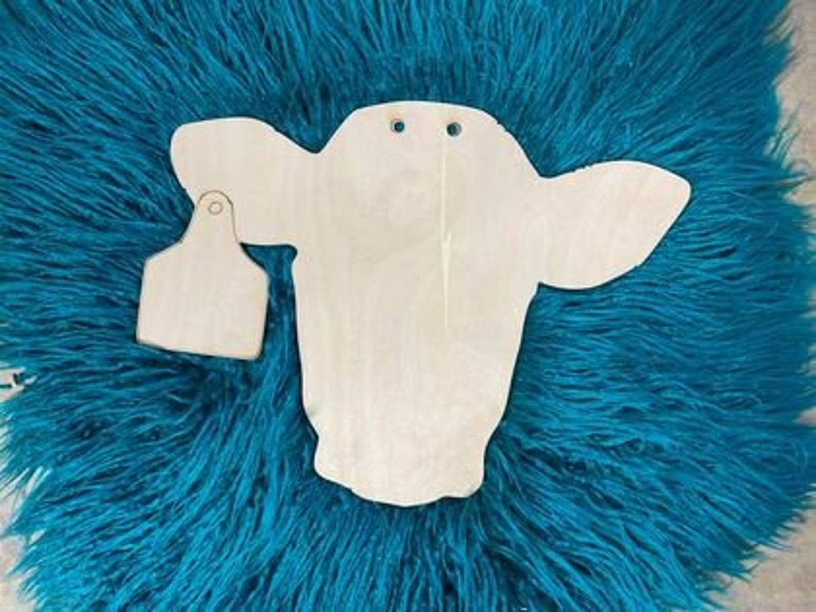 Blank Cow Blank Cow Head Wood Cow Wood Cow Head Wood Diy | Etsy