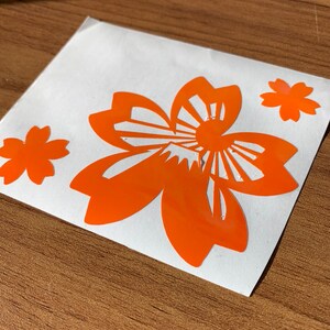 Kawaii Sakura Japan Holographic Vinyl Decal - Etsy