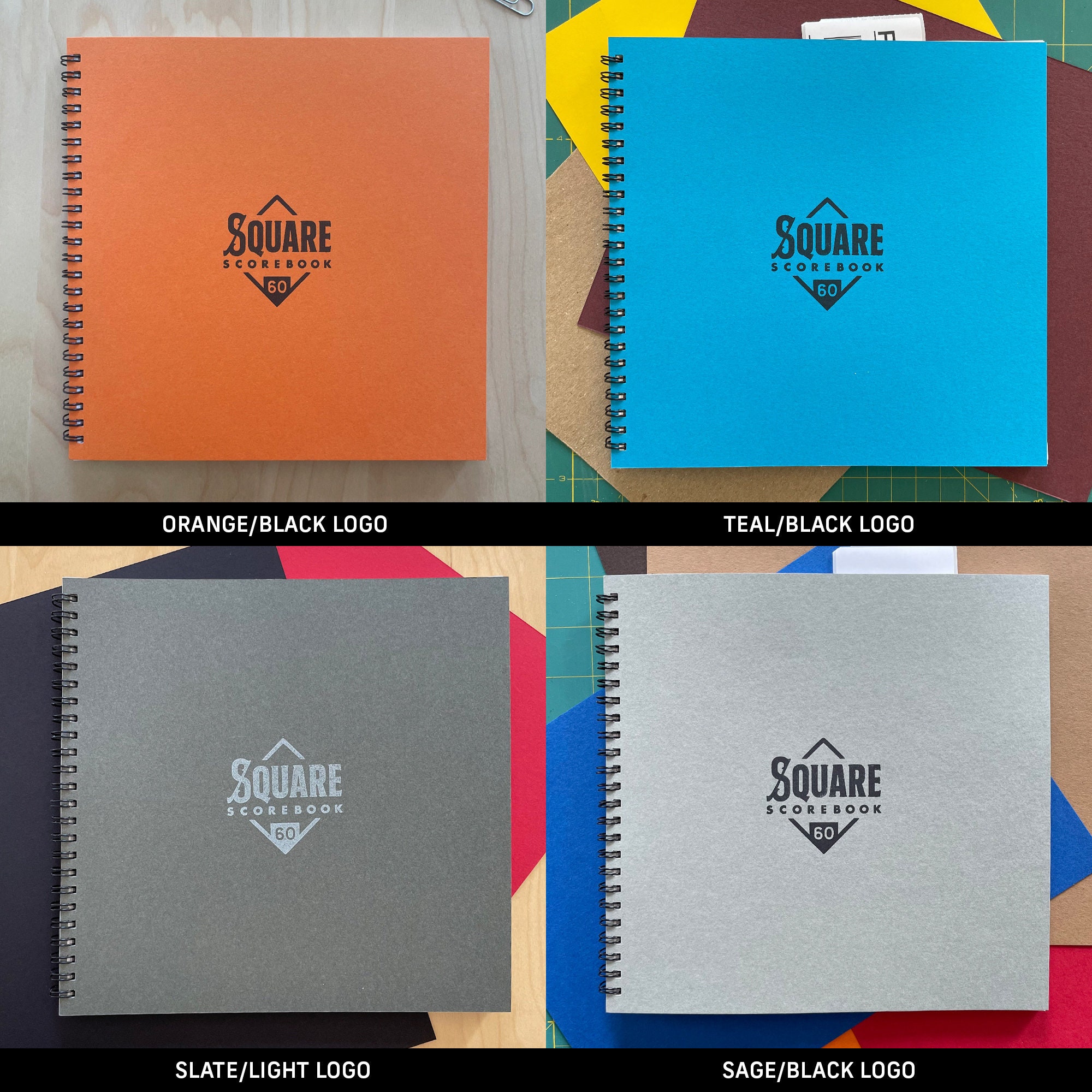 Square Baseball Scorebook - Etsy