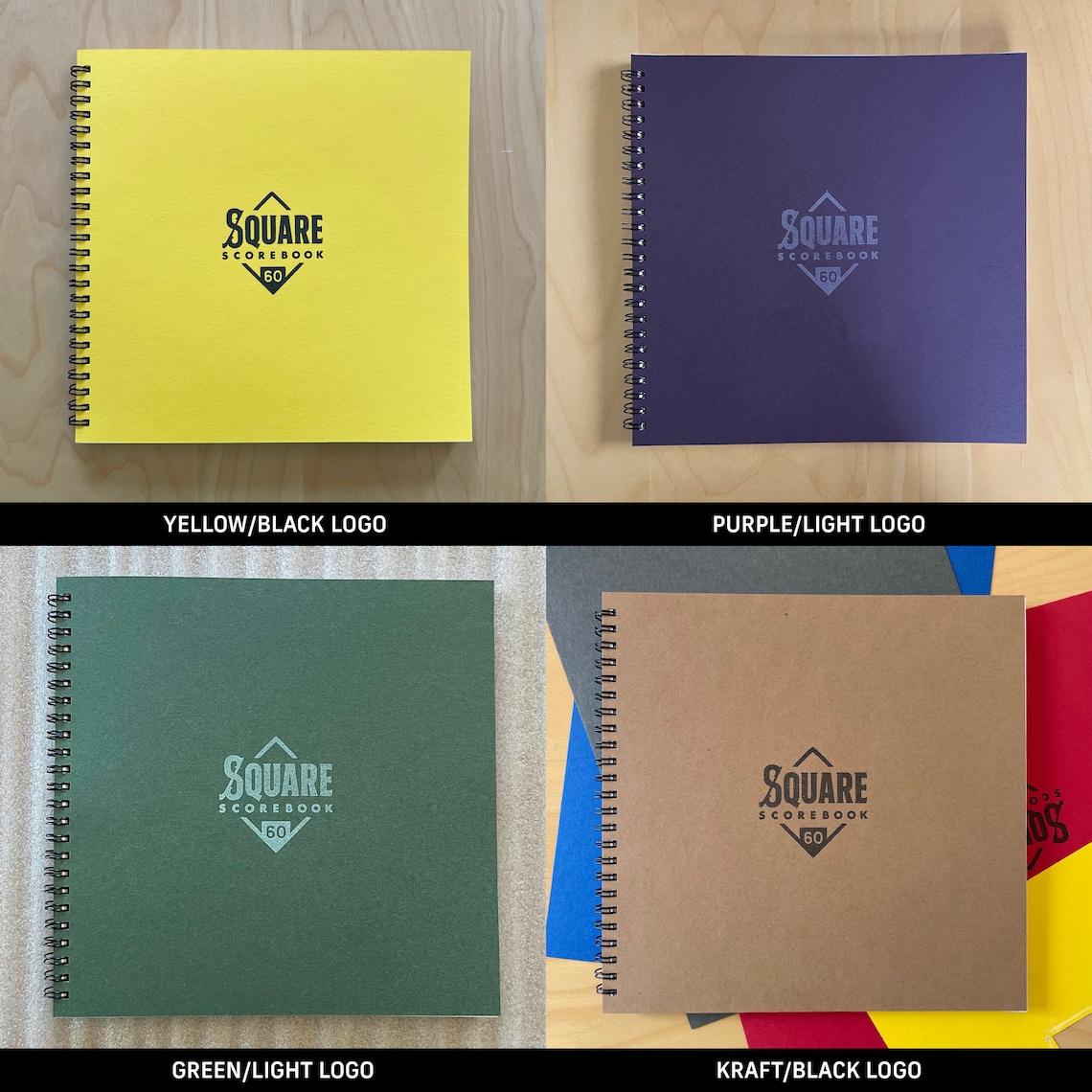 Square Baseball Scorebook - Etsy