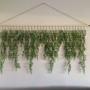 Beautiful Boho Greenery Wall Hanging - Etsy