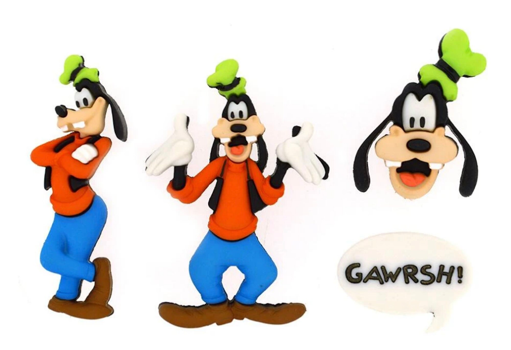 Disney Goofy Novelty Button Collection Disney Buttons | Etsy