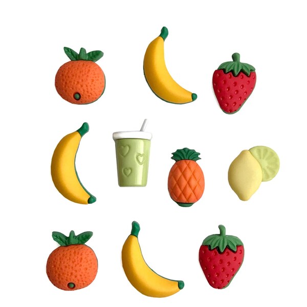 Fruit Buttons - Etsy